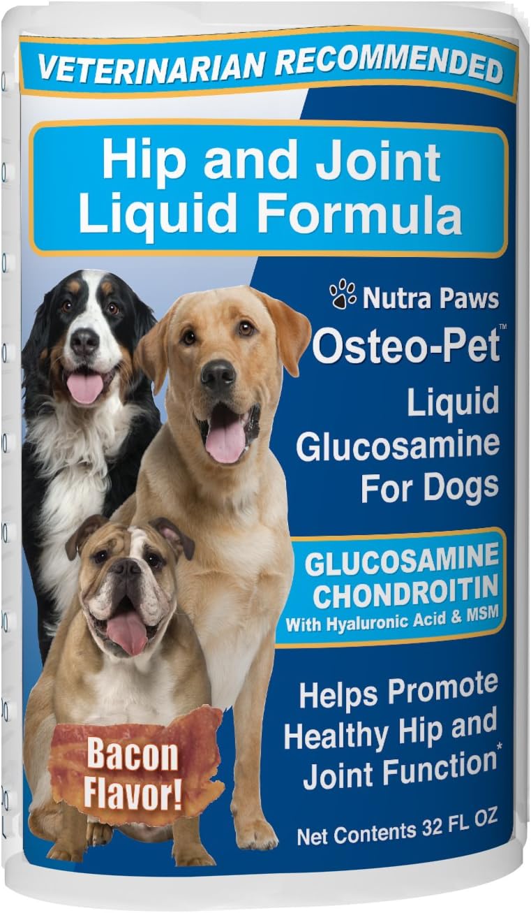 Amazon.com : Osteo-Pet Liquid Glucosamine for Dogs 32 oz, with ...