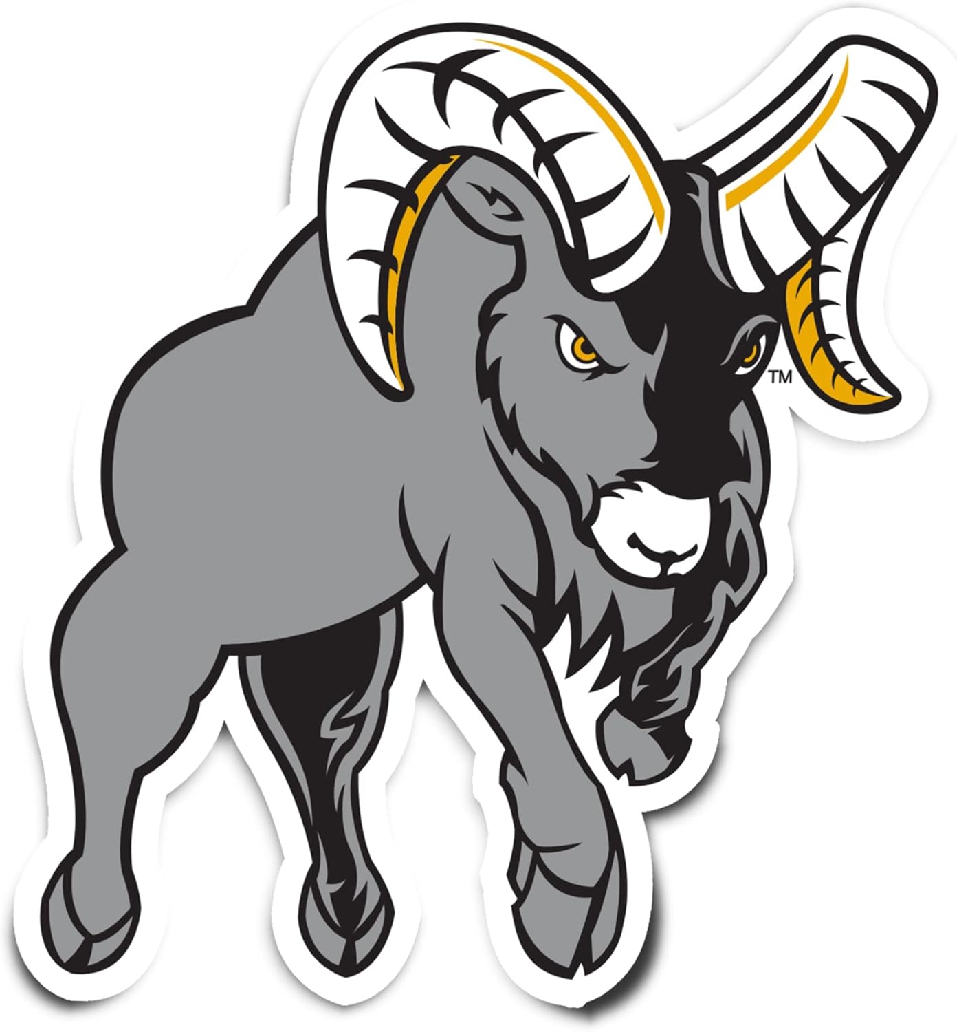 Amazon.com: Framingham State University FSU Rams Vinyl Decal Laptop ...