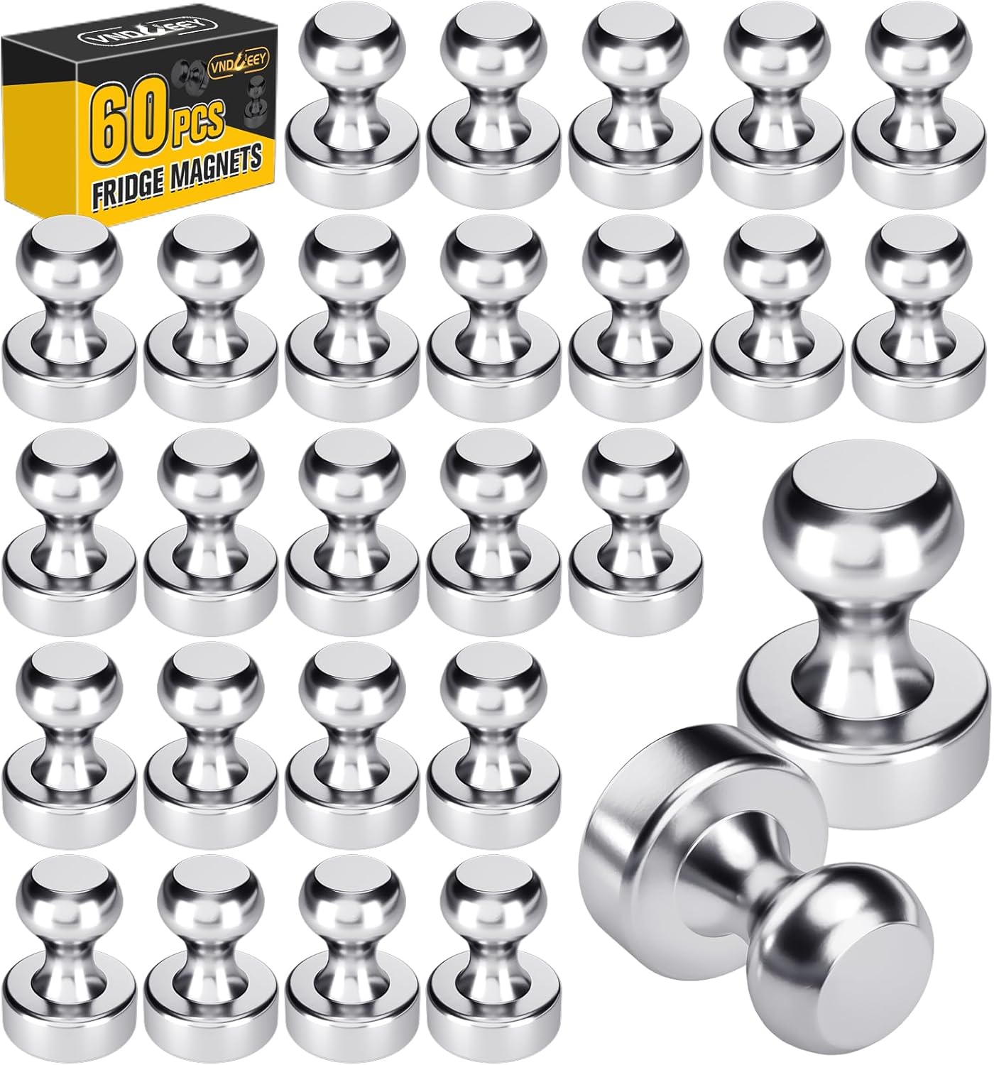 Amazon.com: VNDUEEY 60 Pack Fridge Magnet Refrigerator Magnets ...