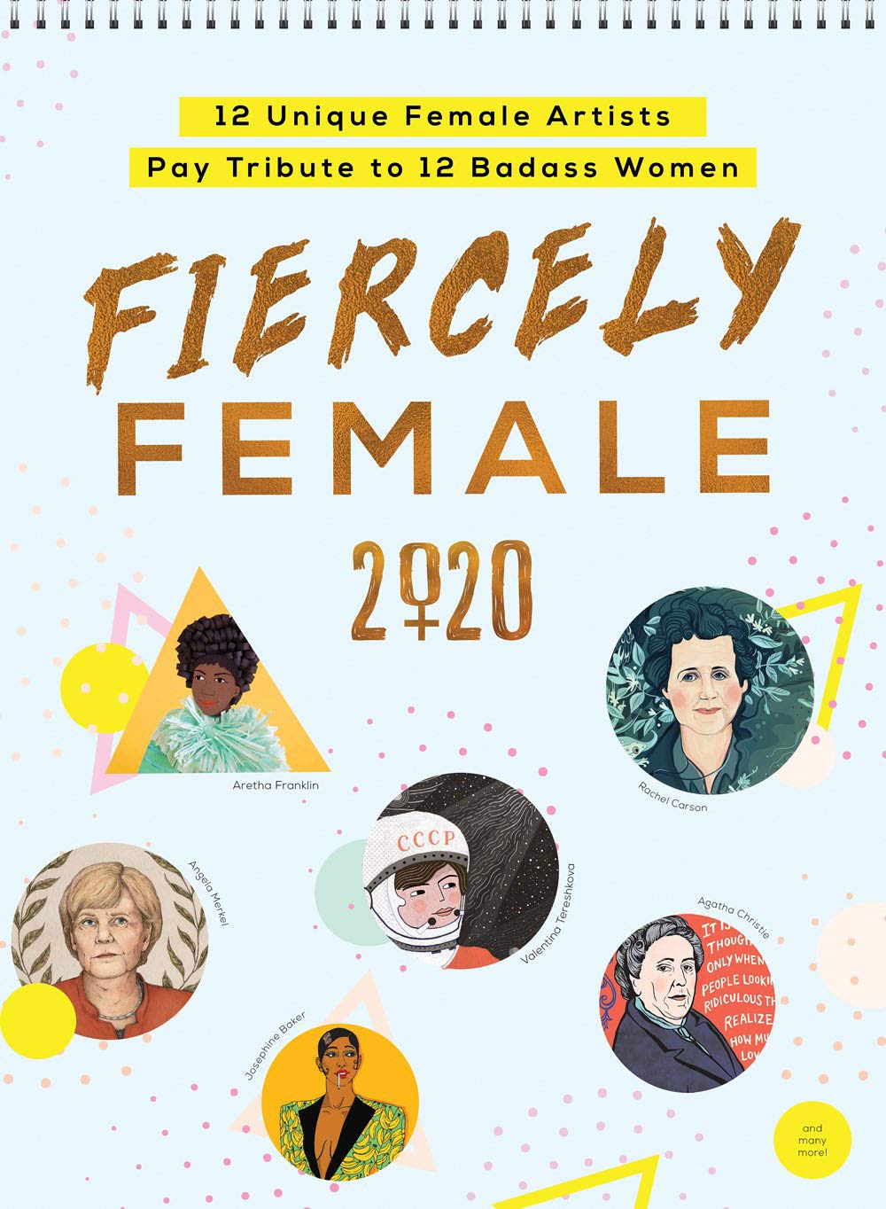 Amazon.com: 2020 Fiercely Female Wall Poster Calendar: 12 Unique Female ...