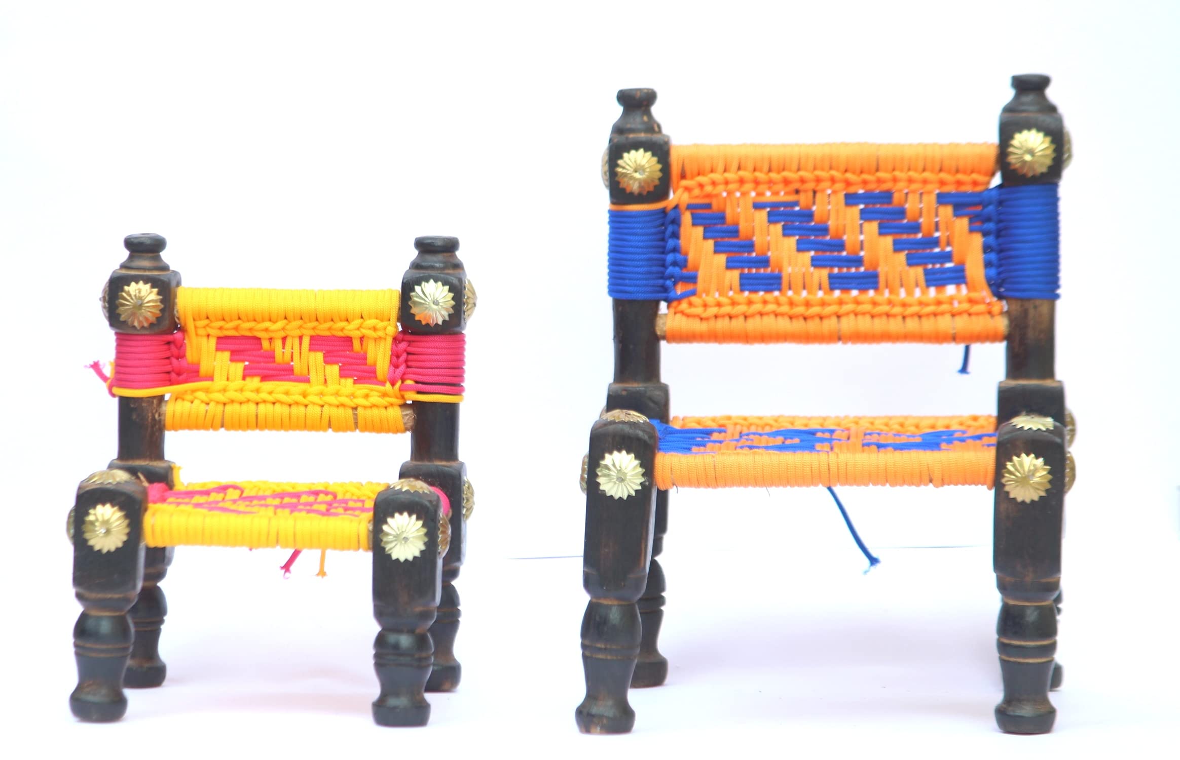 Buy ROYAL ANTIQUE- Wooden Khat set | Peeda for kanha ji, Laddu Gopal ...