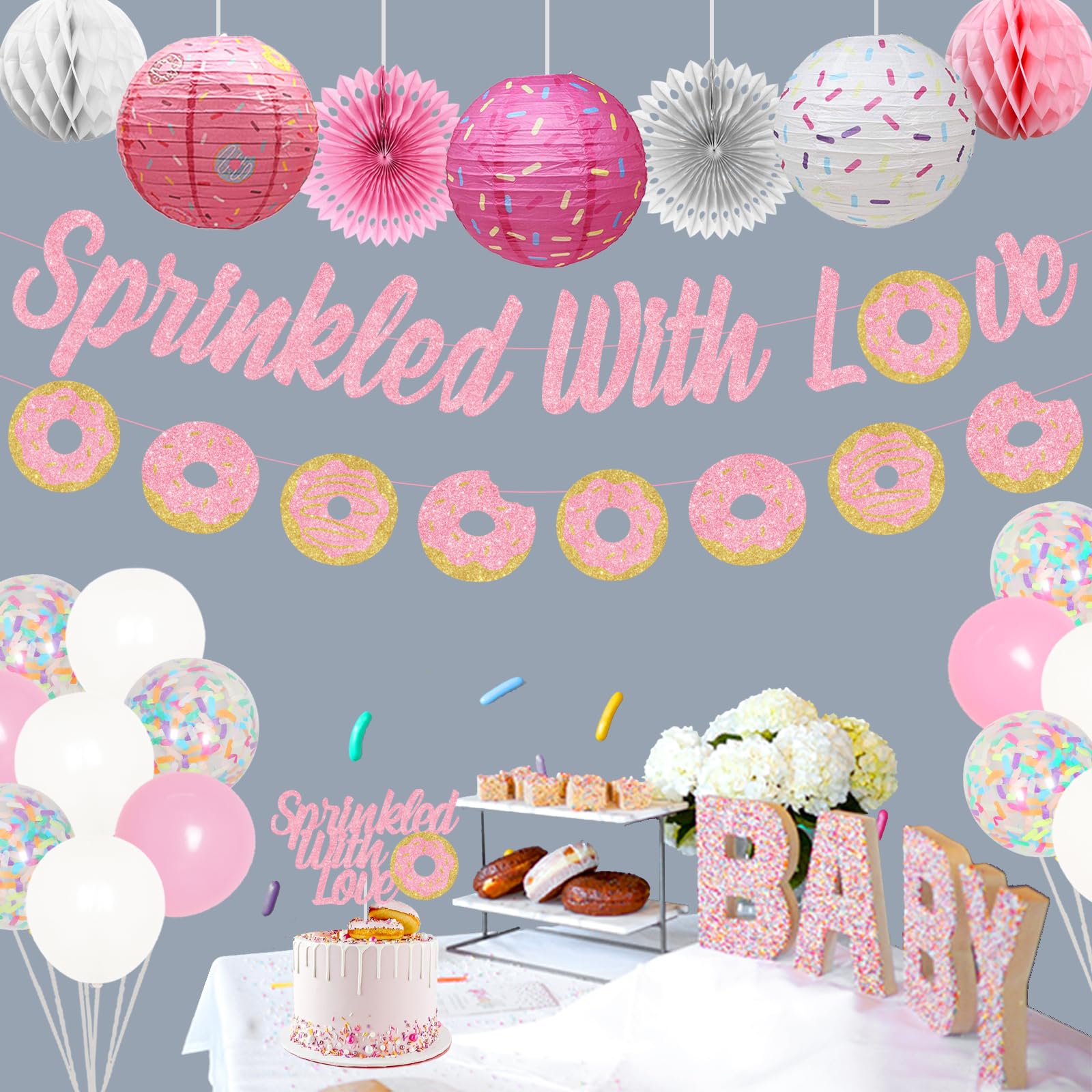 Sprinkle Baby Shower Banner