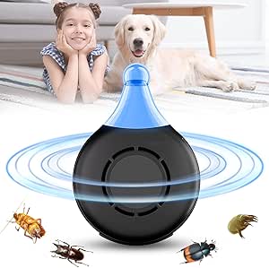 Amazon.com: YOZREO Pets Ultrasonic Repeller Tick & Flea Repeller ...