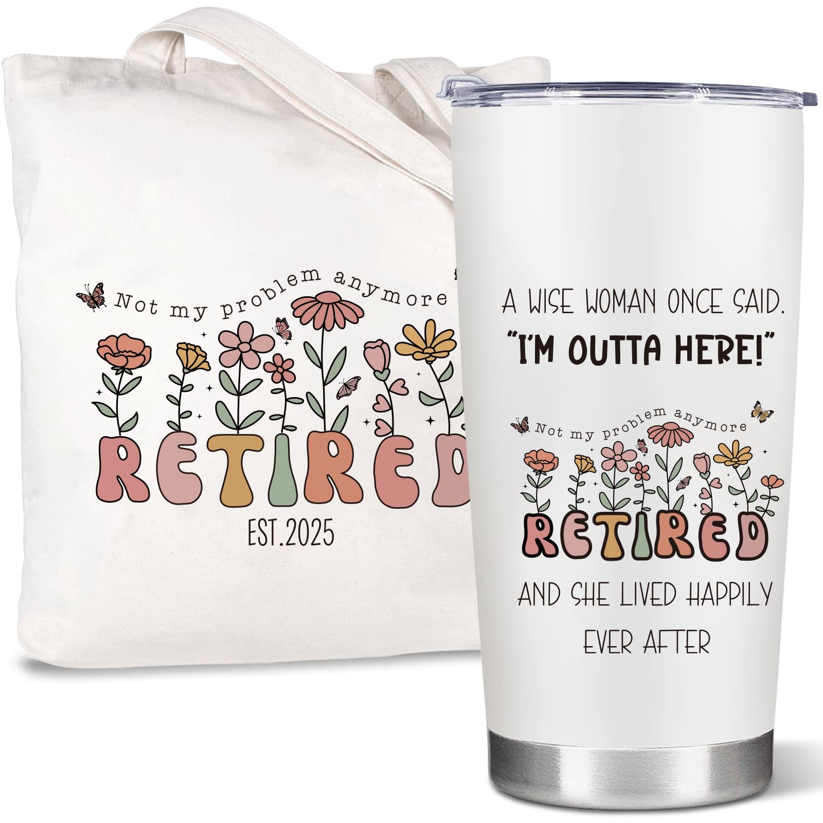 Amazon.com: ARTINAEL Retirement Gifts for Women 2025 - Best Retirement ...