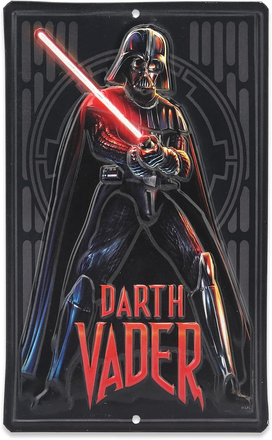 Disney Star Wars Darth Vader – Arte de pared de metal, letrero vintage ...