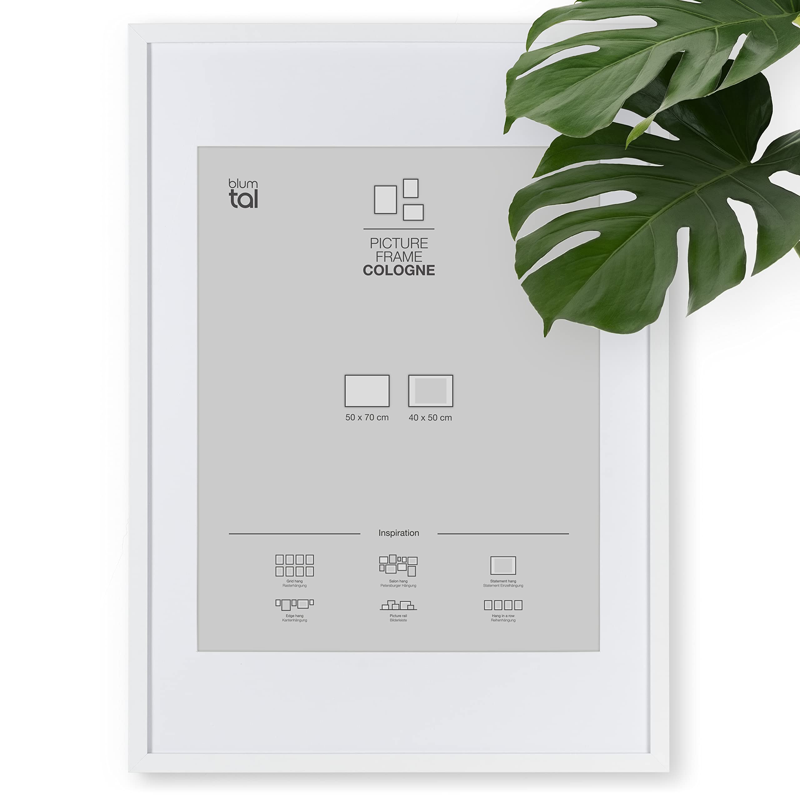 Buy Blumtal Picture Frames Cologne - 20x28 Frame, White Photo Frames ...