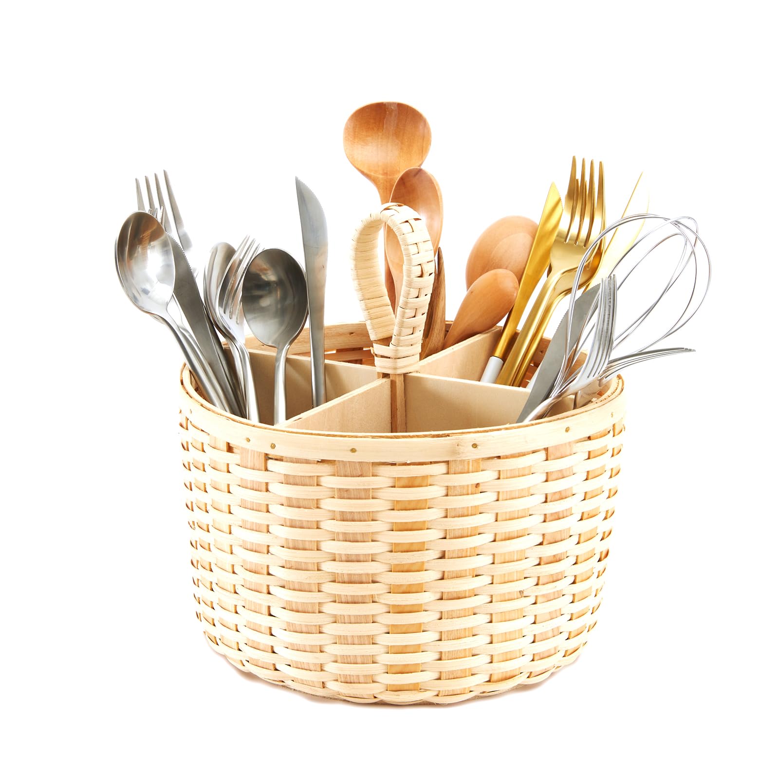 Amazon.com: Ruosuruosu Kitchen Utensil Holder for Countertop Forks ...