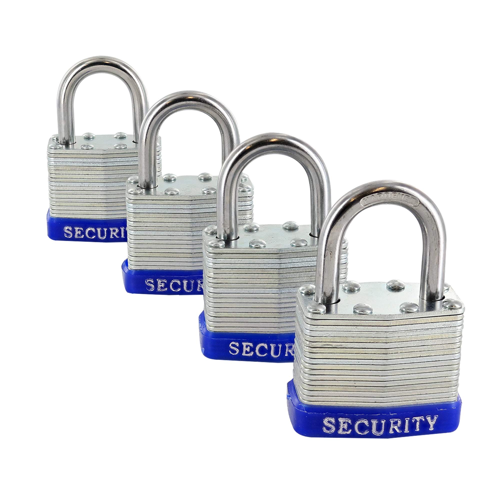 Snapklik.com : Ram-Pro Laminated Solid Steel Padlocks Grade For Outdoor ...