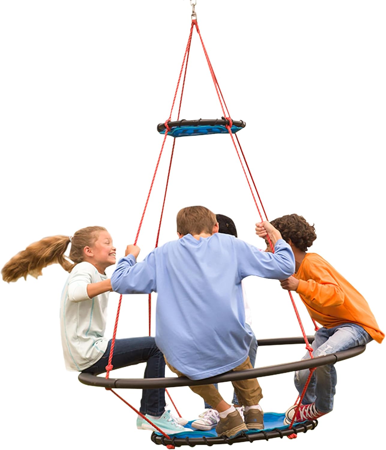 Amazon.com: Hearthsong Large Vortex Spinning Ring Swing, 50”, Multiple ...