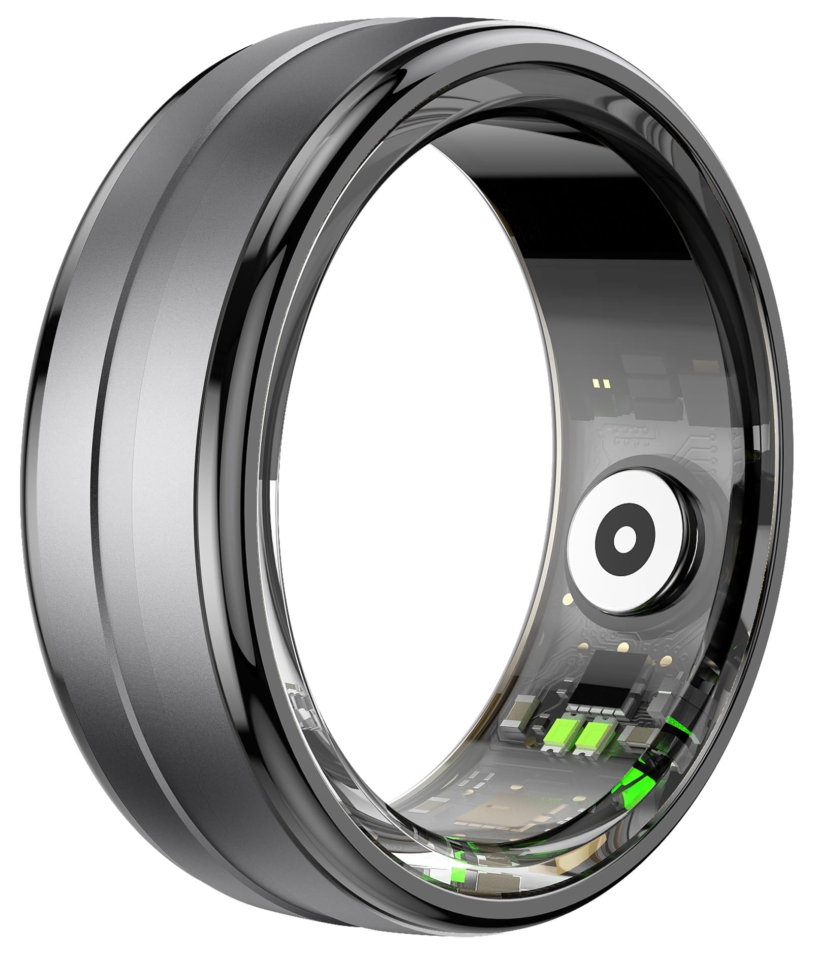 Amazon.com: Smart Rings for Men Women with Heart Rate Monitor HR Sleep ...