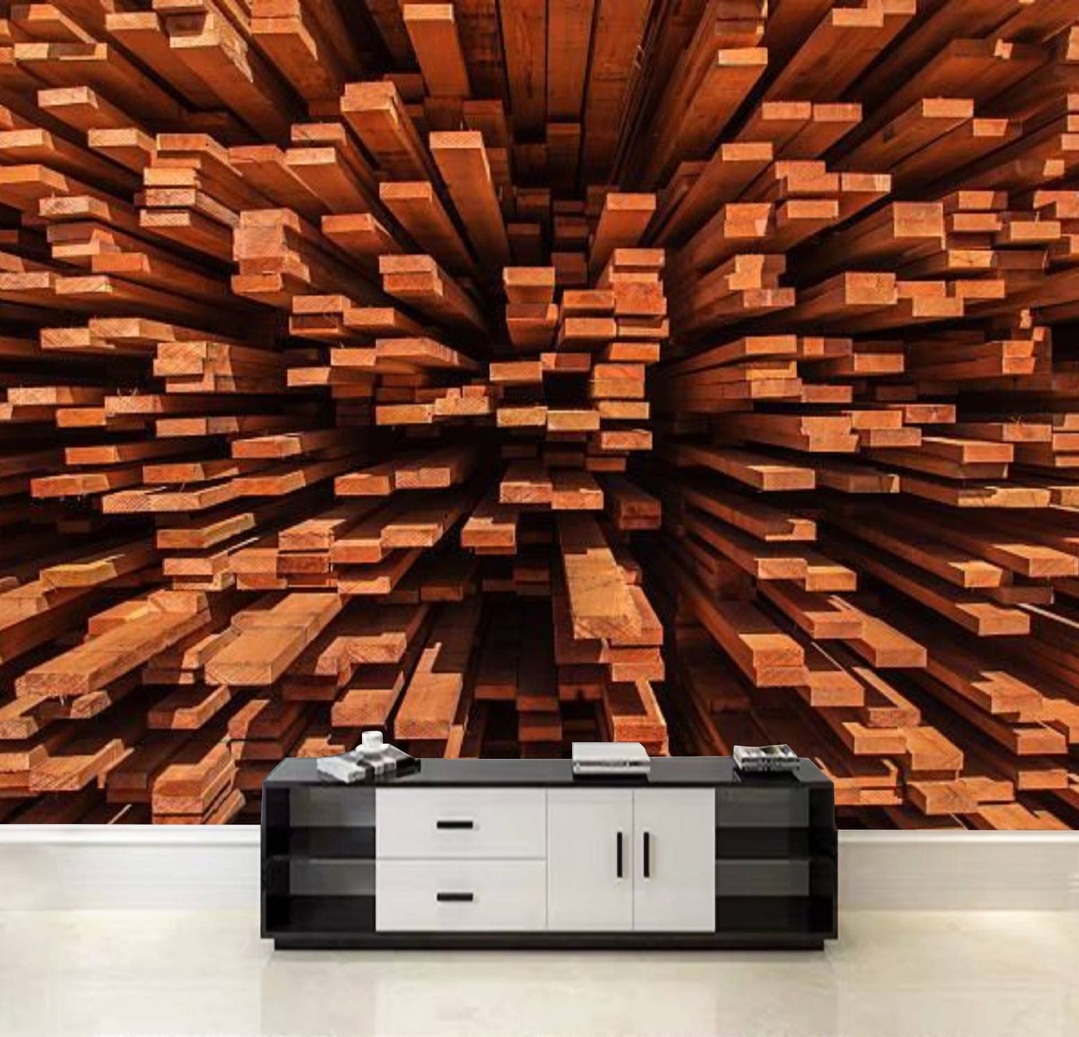 Redwood Lumber Wallpaper