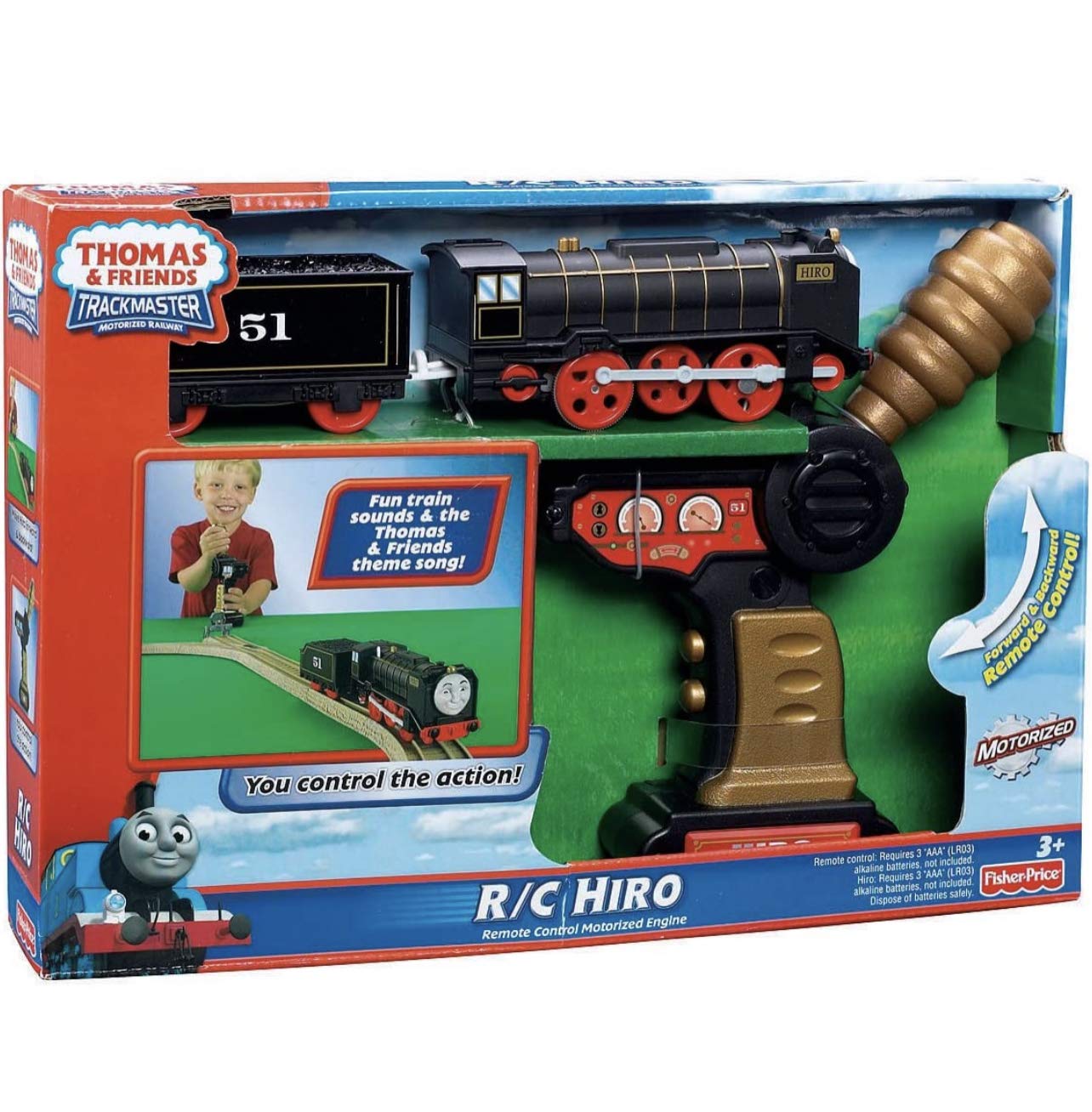 Thomas And Friends Trackmaster Motorized Railway System Remote Control ...