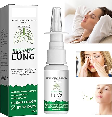 Herbal Lung Cleansing Spray,Nasal Spray Pro,Lung Cleansing Spray ...