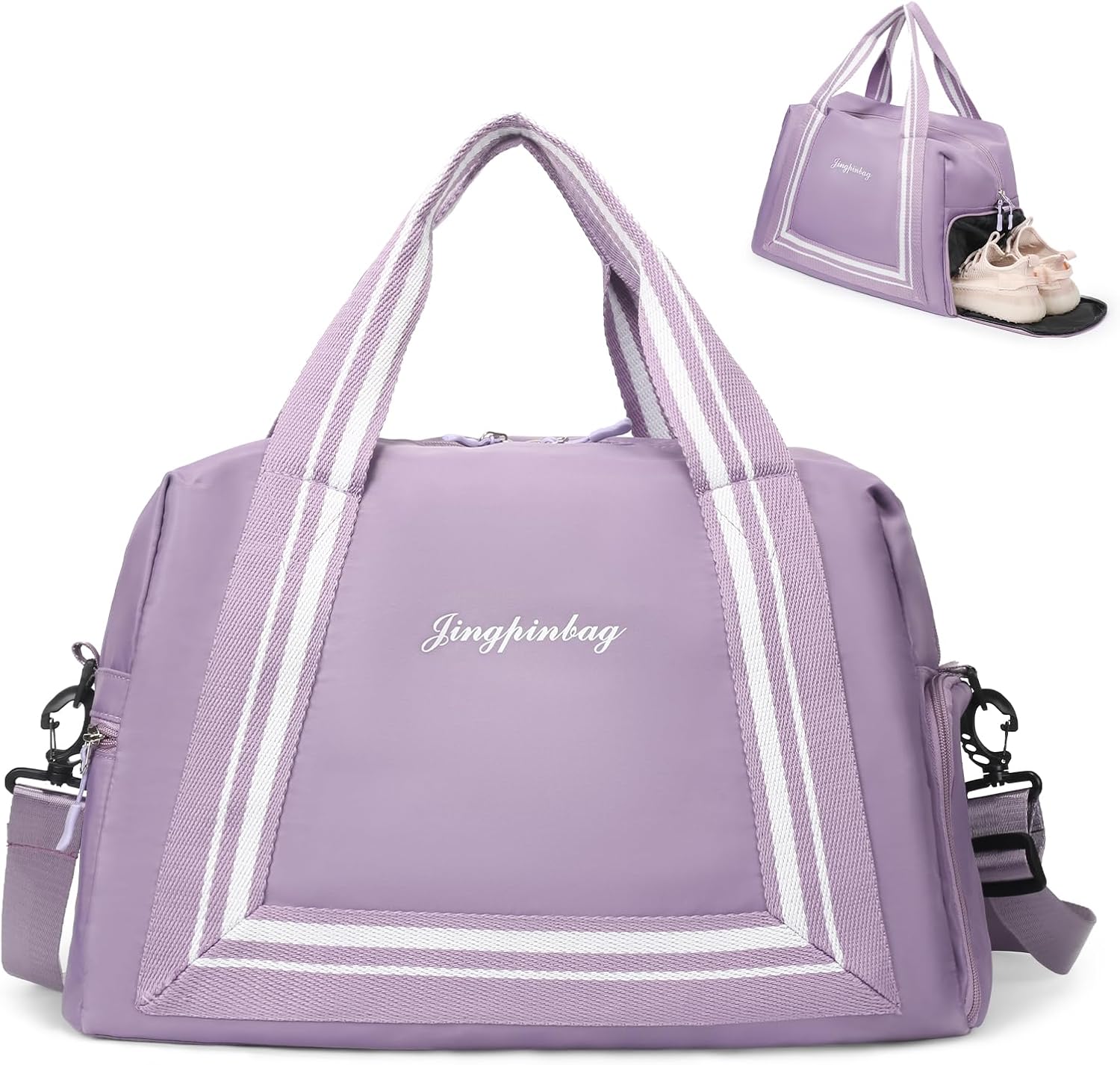 Amazon.com | VOOWO Duffle Bag for Travel, Small Gym Bags Duffel Bag for ...