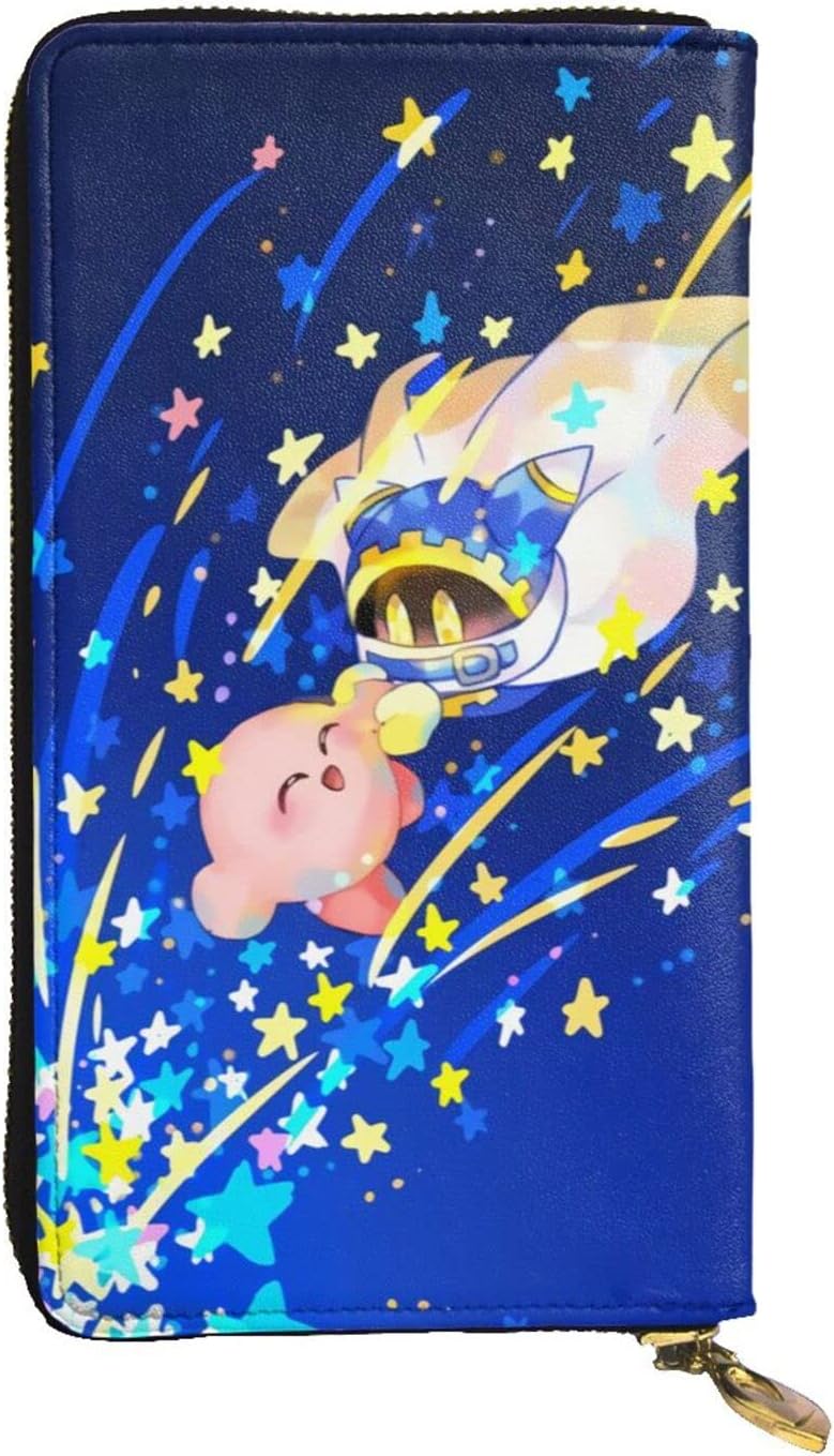 Amazon | [VOIV] 星のカービィ 長財布 財布 札入れ 小銭入れ 皮革 カードケース コインケース カード12枚収納 メンズ ...