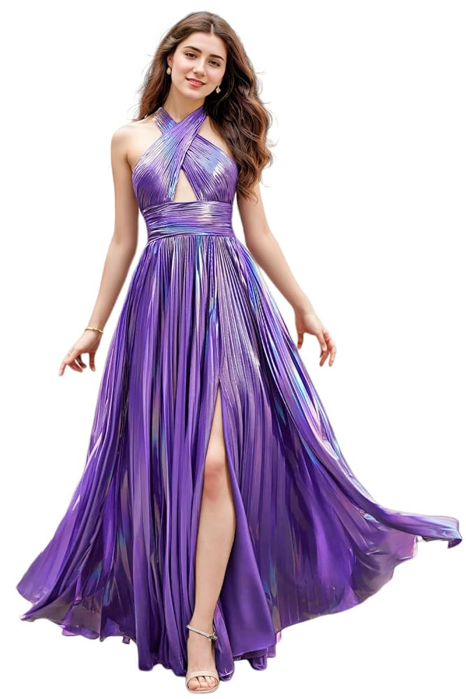 Dark Purple Sparkly Dress