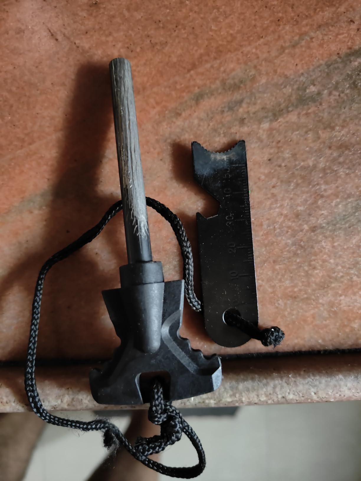 Buy Linist Magnesium Spark Fire Starter, Thick Bushcraft Survival ...