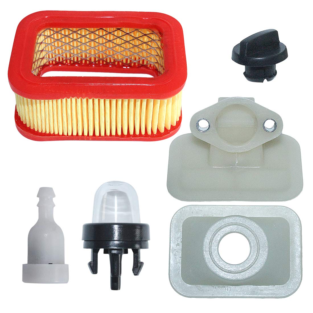 Amazon.com: AUMEL Air Filter Base Primer Bulb Fuel Tank Vent Kit for ...