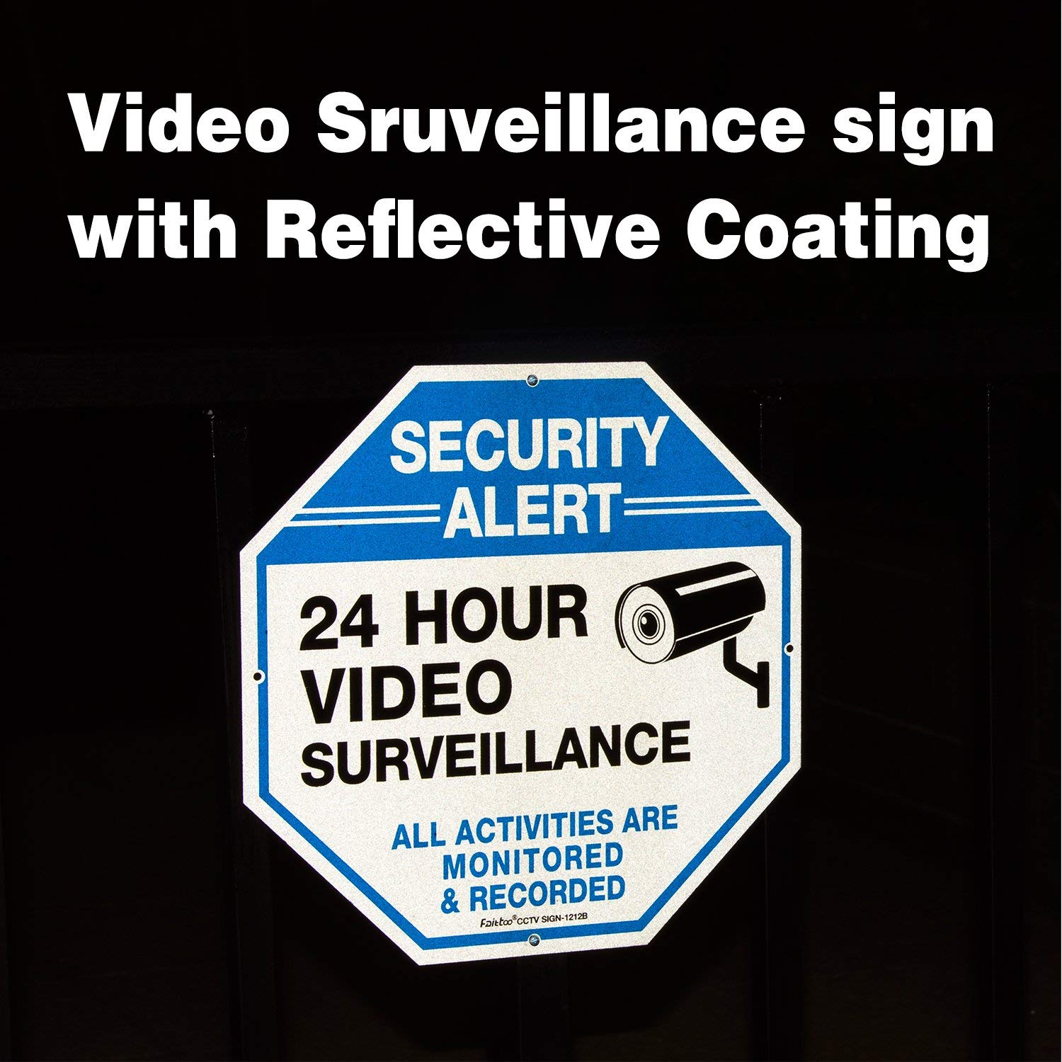 Burglar Bomb Warning Sign
