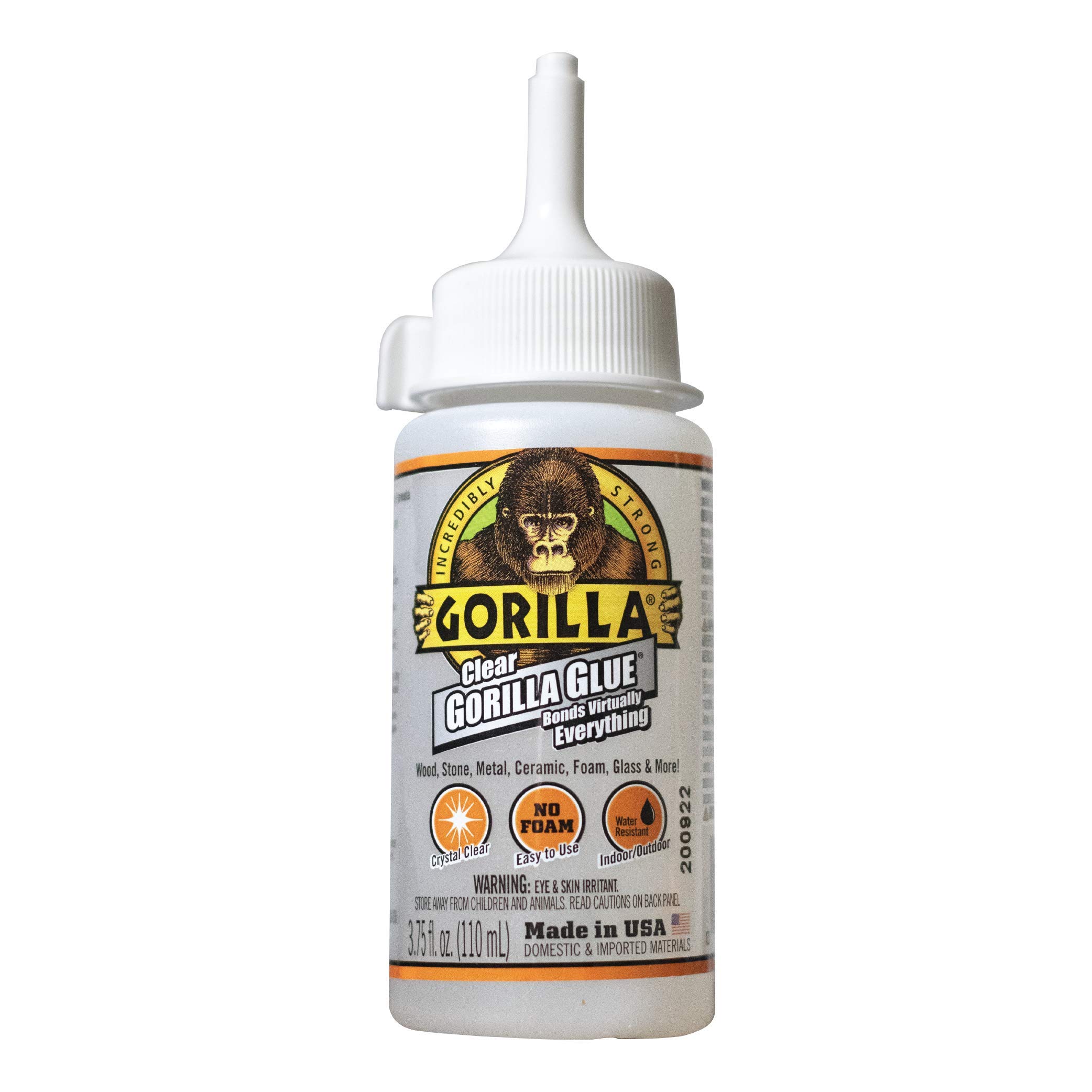 Gorilla Glue Clear - Expanding Water-Resistant Glue for Indoor ...