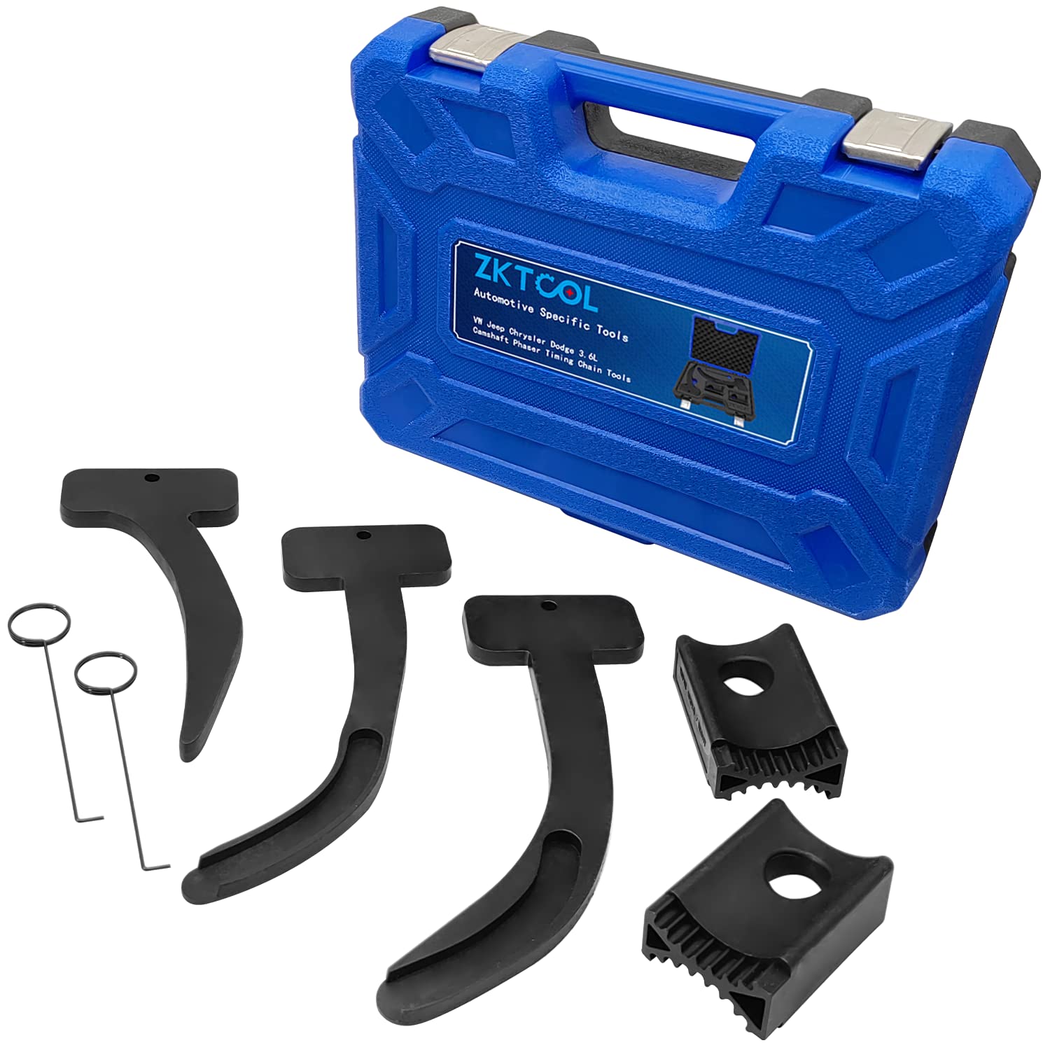Snapklik.com : ZKTOOL Camshaft Phaser Timing Chain Lock Tool Set,3.6 ...