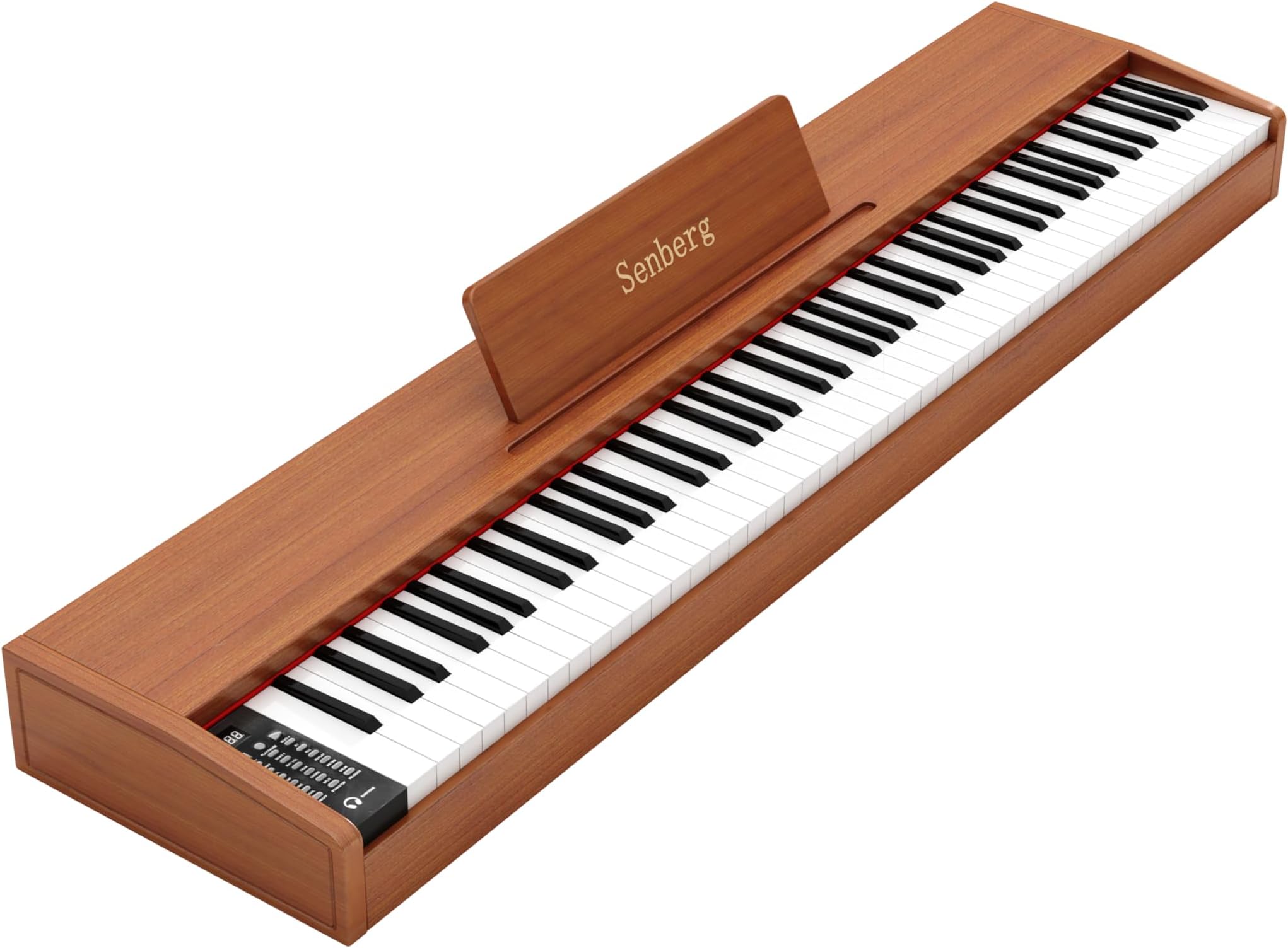 Amazon.com: Senberg 88 Key Semi Weighted Digital Piano for Beginners ...