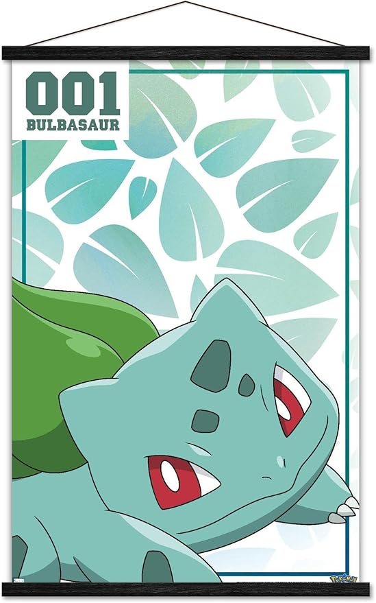 Amazon.com: Trends International Pokémon - Bulbasaur 001 Wall Poster ...