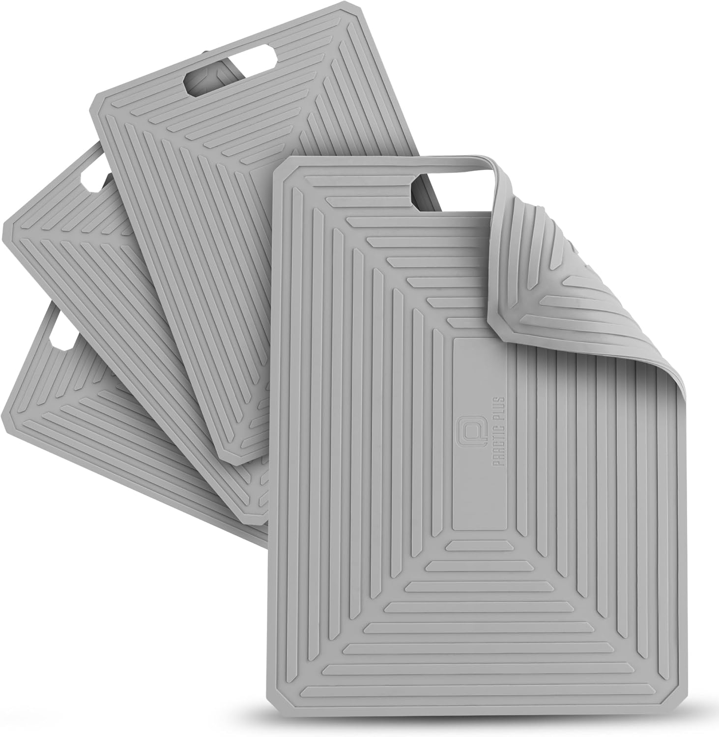 Amazon.com: 4 Large Silicone Trivet Mats – 9x12 in. Silicone Mats for ...