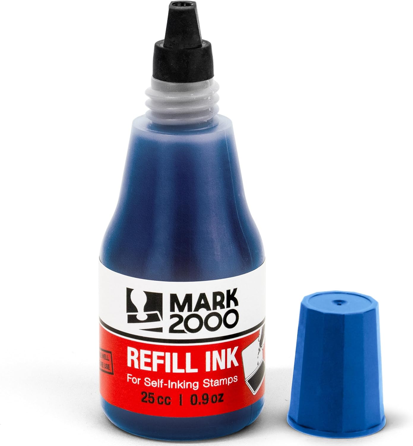 Amazon.com : Mark 2000 Self-Inking Refill Ink - Blue - 25cc (0.9oz ...