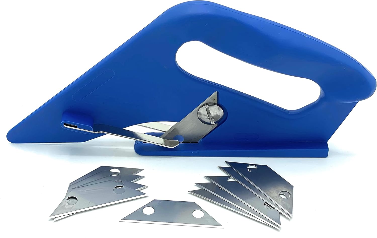 CCA Blue Loop Pile Felt Back Carpet Cutter : Amazon.co.uk: DIY & Tools