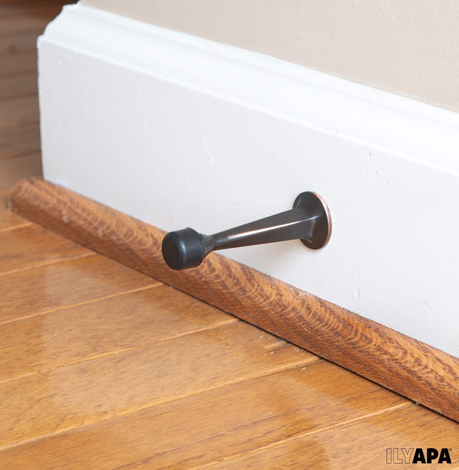 Snapklik.com : Ilyapa Solid Door Stops - 10 Pack 2 Inch Heavy Duty ...