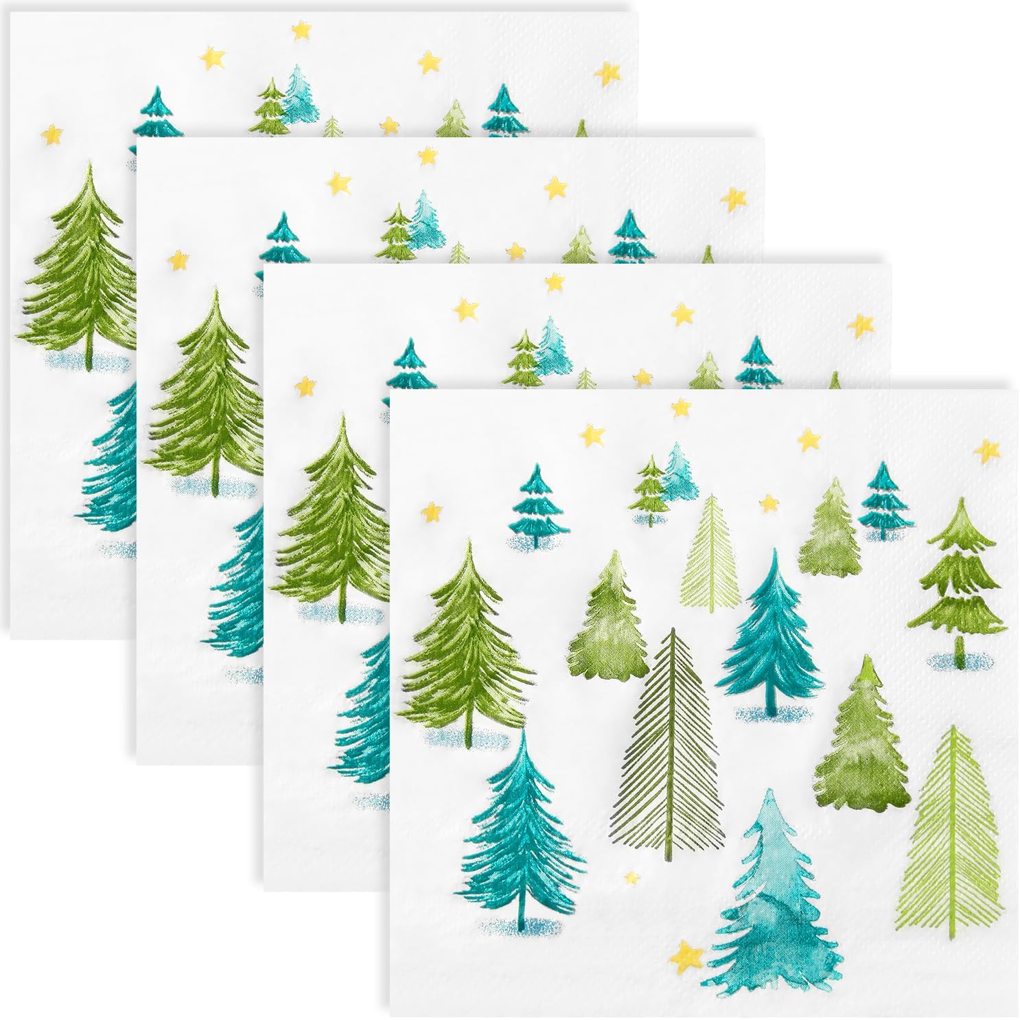 Amazon.com: 20-ct 13x13 Christmas Napkins for Decoupage Christmas Paper ...