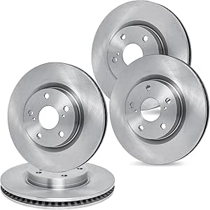 Amazon.com: R1 Concepts Front Rear Brake Rotor Kit |Brake Rotors| Brake ...