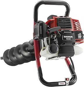 Amazon.com: PRORUN 51.7cc One Person Gas-Powered 2-Cycle Earth Auger ...