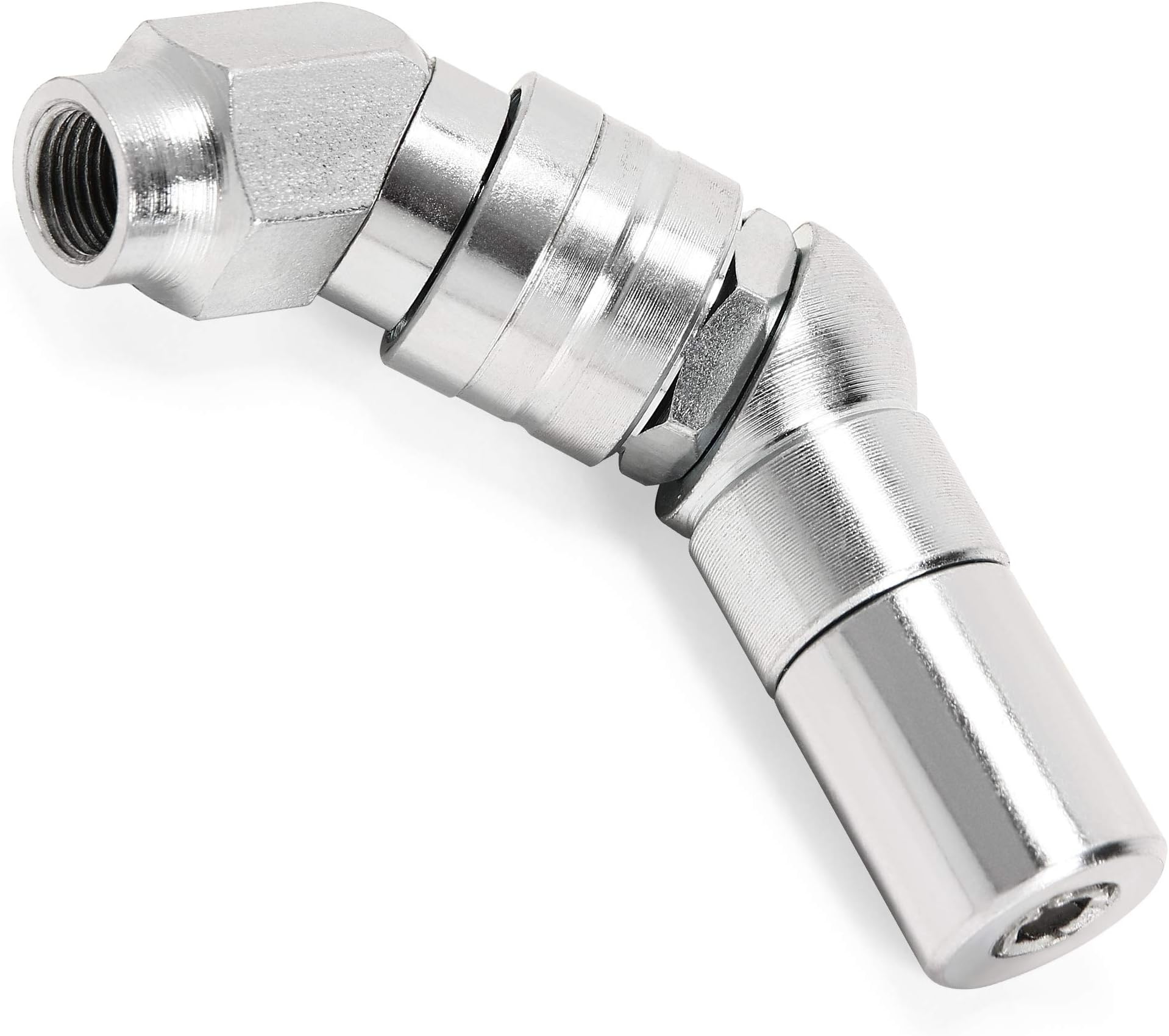 Amazon.com: Powerbuilt 360 Degree Swivel Grease Gun Coupler, 360 Degree ...