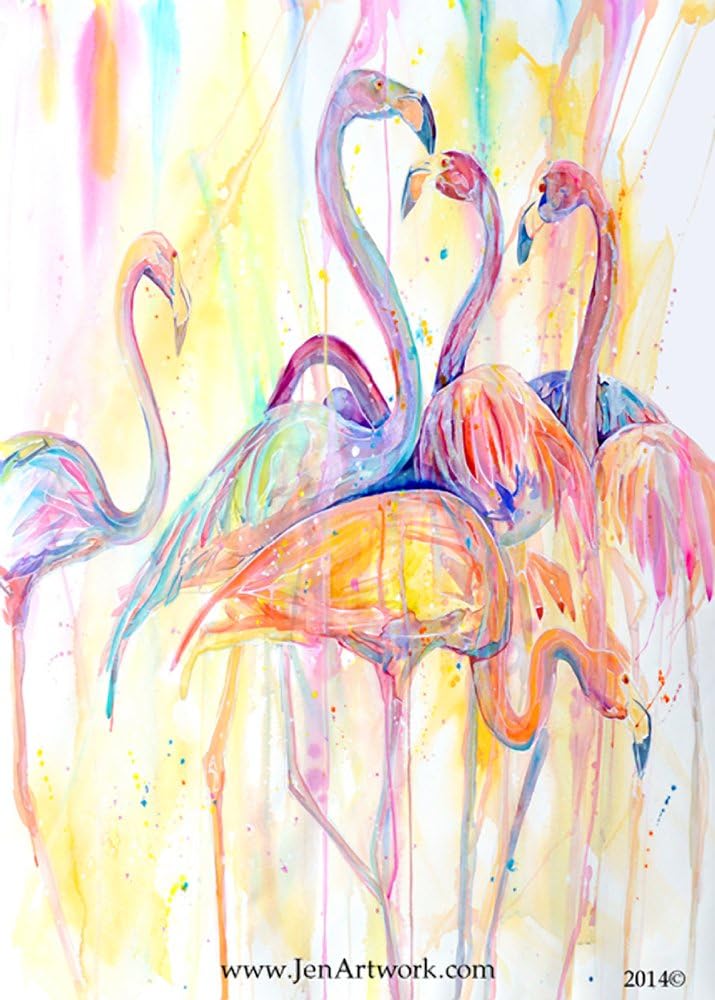 Amazon.com: Bird Artwork, Giclee Gallery Wrapped 22" x 32" Original ...