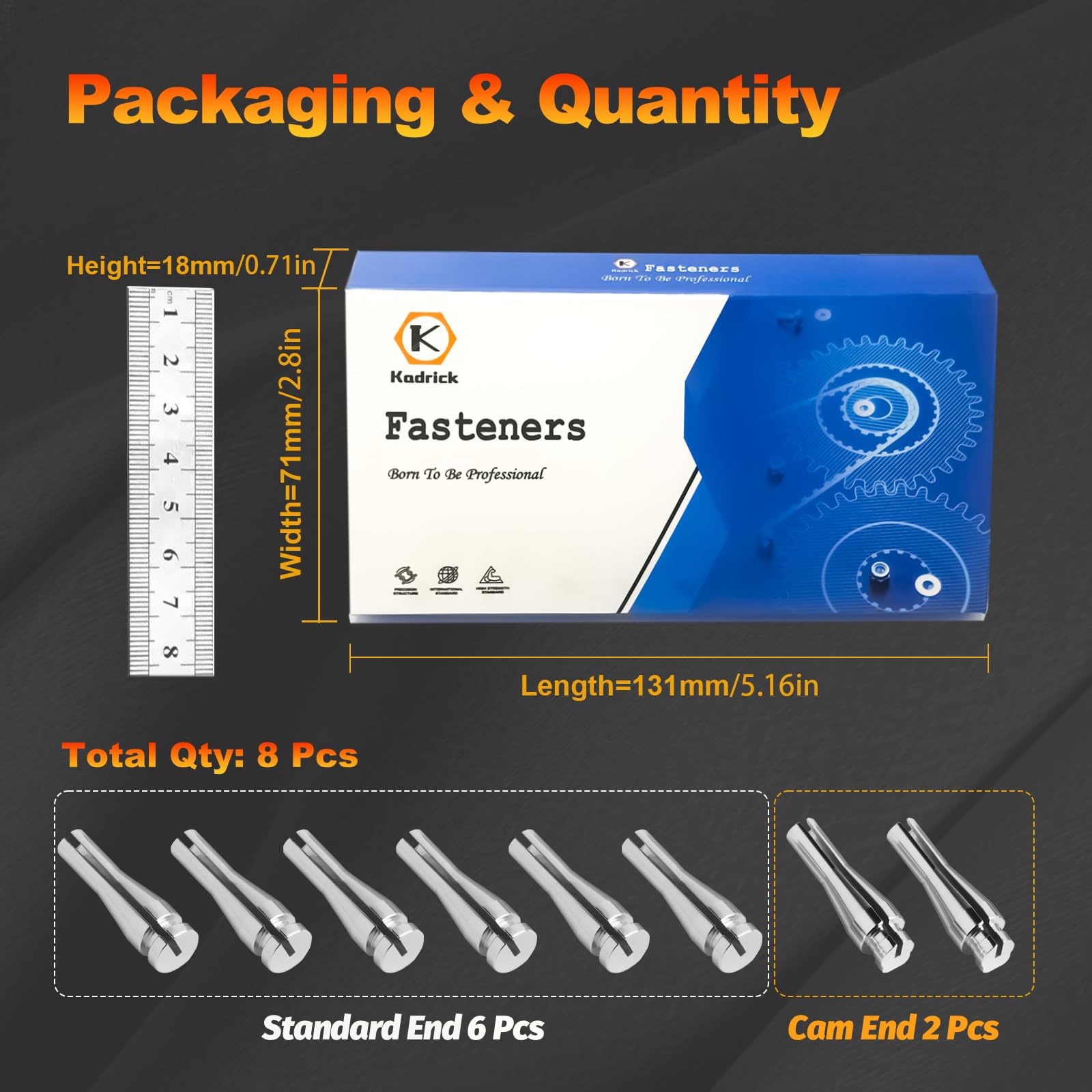 Snapklik.com : Kadrick 8 Ends Door Latch Cable Repair Kit, Compatible