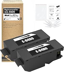 Amazon.com: LCL T04D0 T04D000 Ink Maintenance Box Replacement for ...