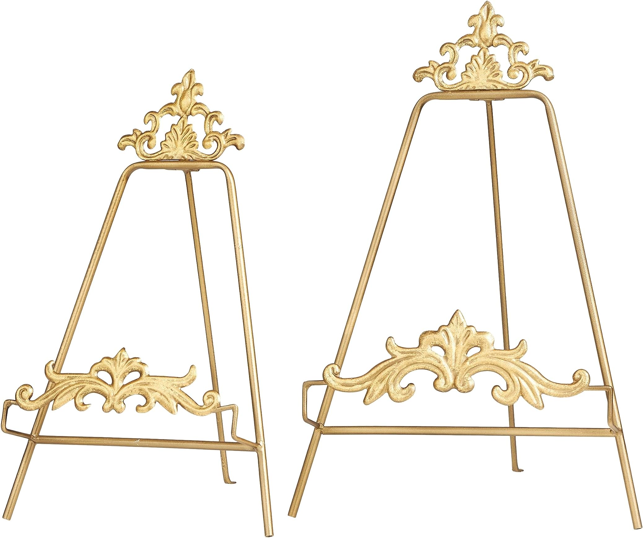 Amazon.com: Deco 79 Metal Scroll Display Easel Ornate Arabesque ...