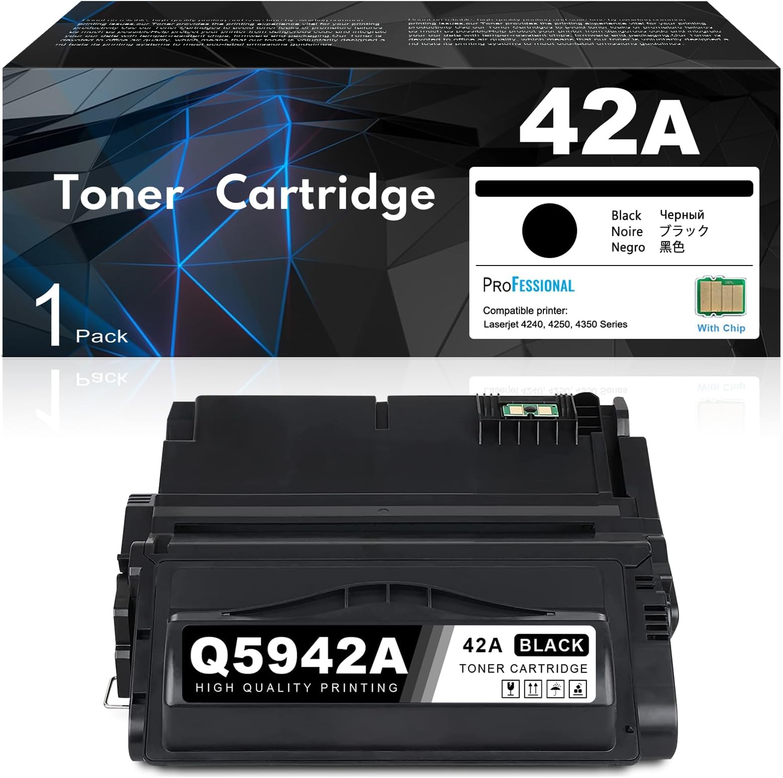 Amazon.com: 12A Toner Cartridge (with Chip): Compatible for 12A Black ...