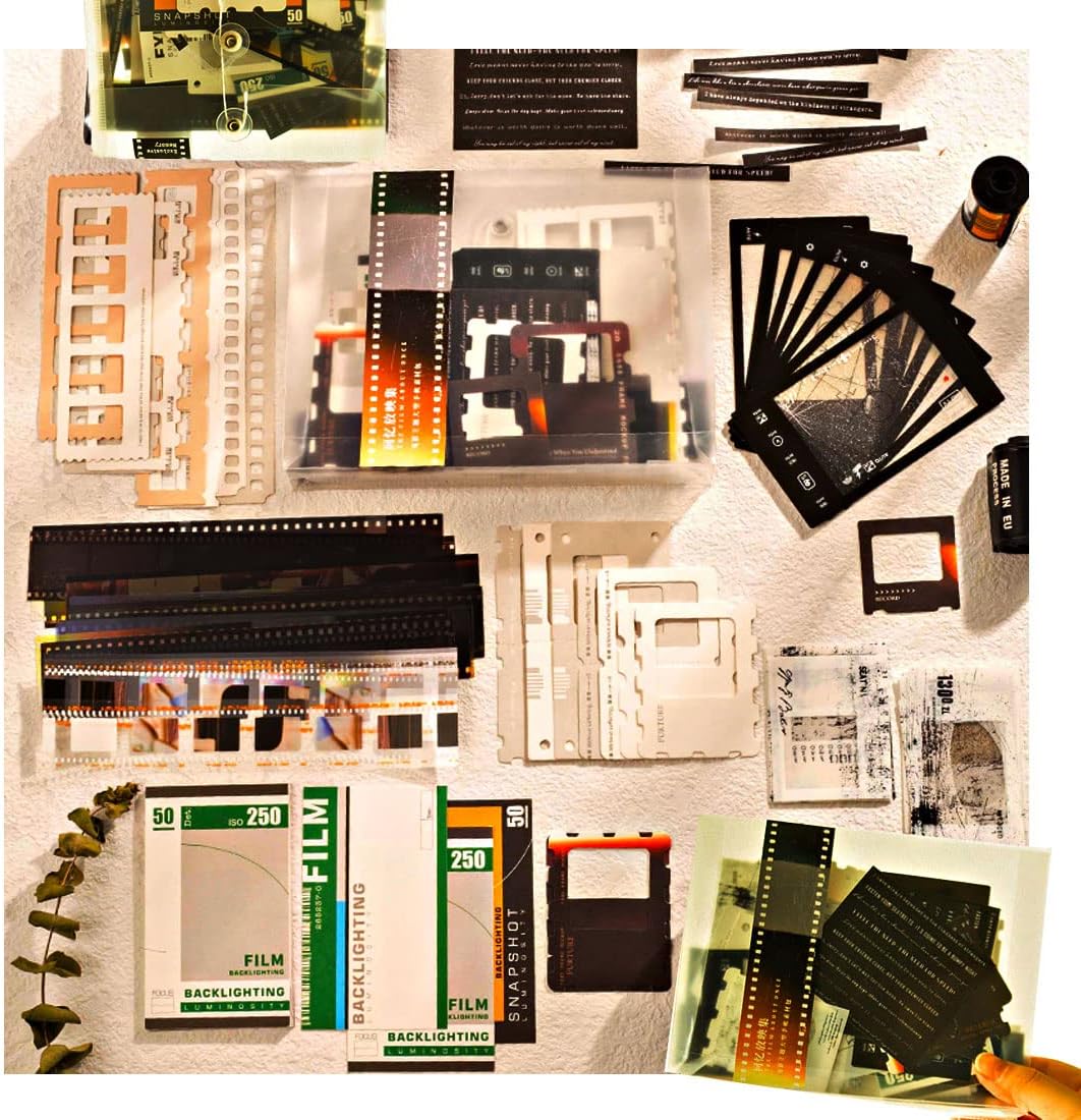 Amazon.com: 60pcs DIY Decorative Stickers Scrapbook Frame 4 Set ...