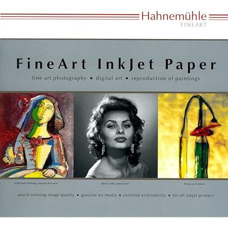 Hahnemühle Gloss Fine Art Inkjet paper sample pack : Amazon.co.uk ...