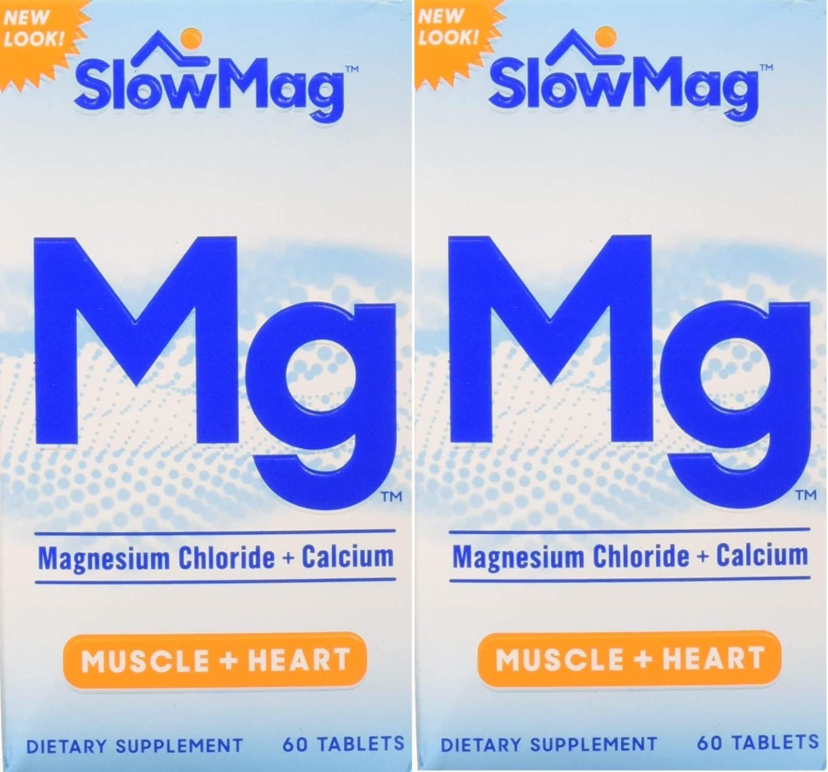 Amazon.com: SlowMag MG Muscle + Heart Magnesium Chloride with Calcium ...