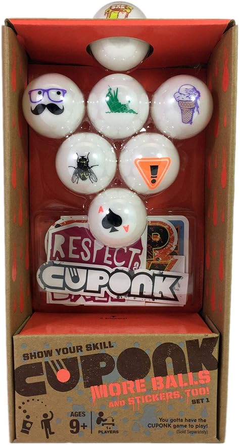 Amazon.com: CUPONK! - 7 Extra Ping Pong Balls - Expansion Pack Set 1 ...