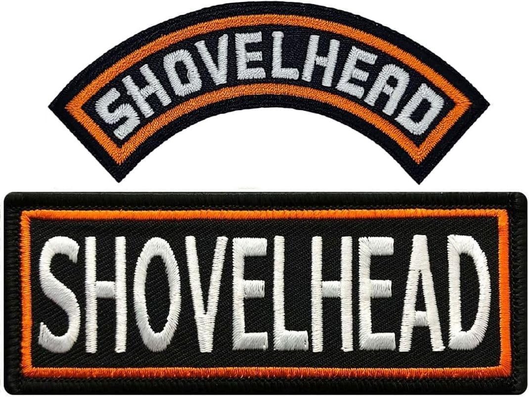 Amazon.com: Patch Force Shovelhead Biker Motorcycle Rider Patch 2PC ...