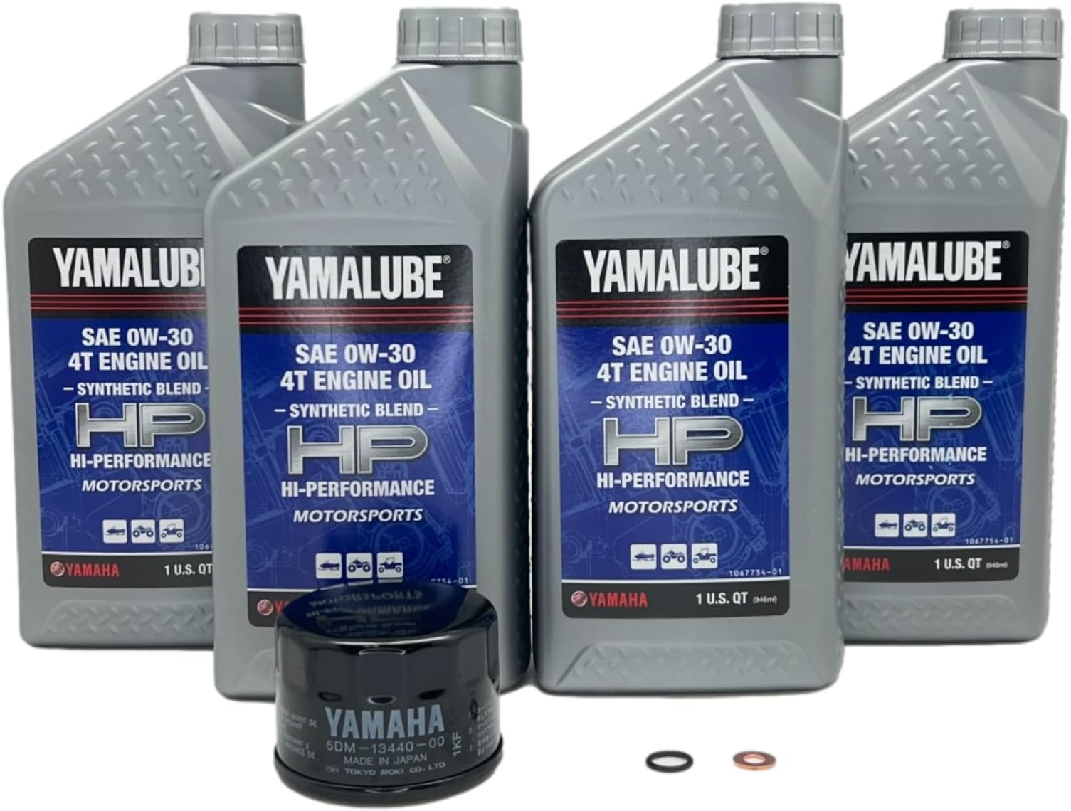 Amazon.com: Yamaha Sidewinder/SR Viper Full Synthetic Oil Change Kit ...