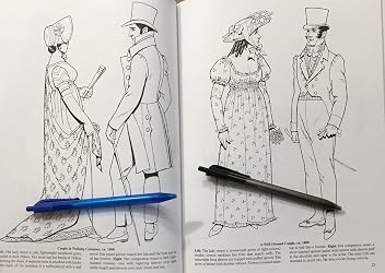 Empire Fashions Coloring Book (Dover Fashion Coloring Book): Tom ...