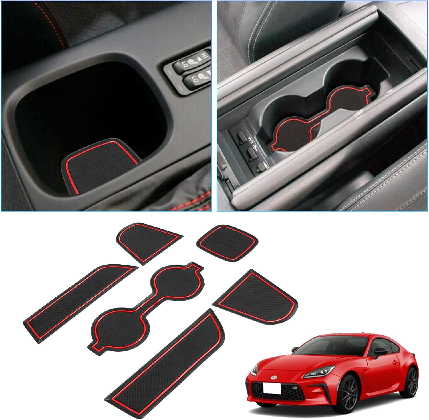 Amazon.com: BIXUAN Interior Liner Accessories for 2022-2024 Toyota GR86 ...