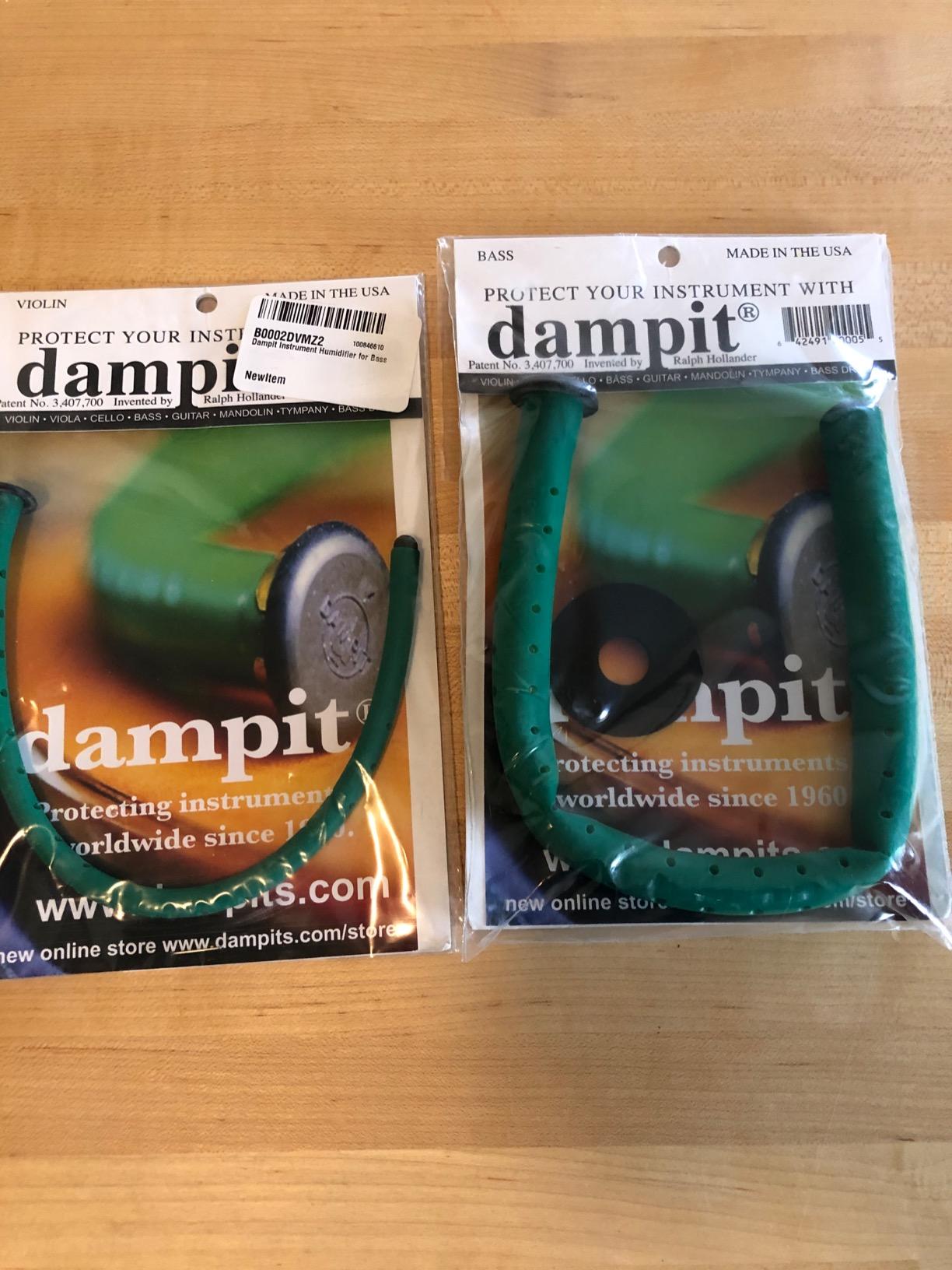 Amazon.com: Dampit Instrument Humidifier for Bass : Musical Instruments