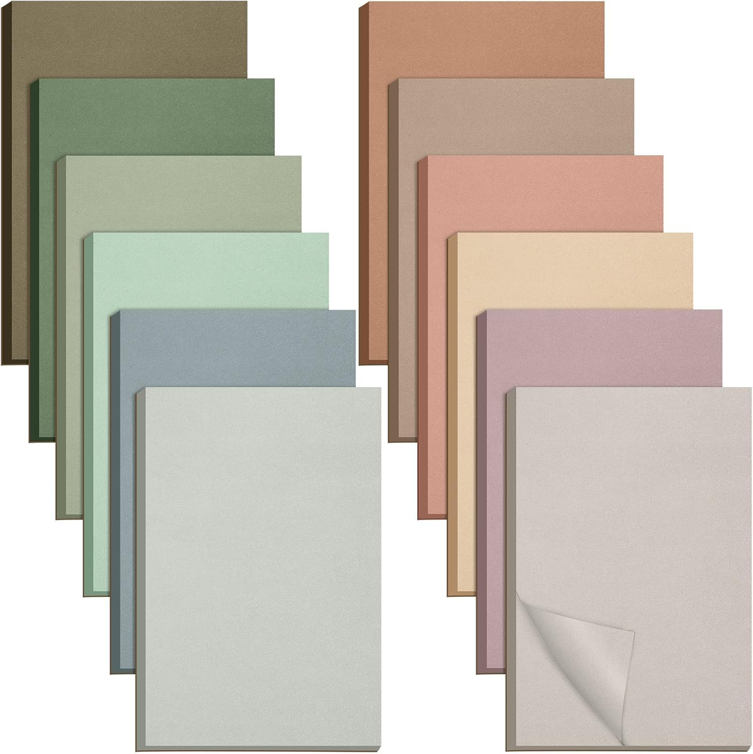 Amazon.com : Harloon 12 Pcs 5.5" x 8.5" Note Pads Memo Pads Blank ...